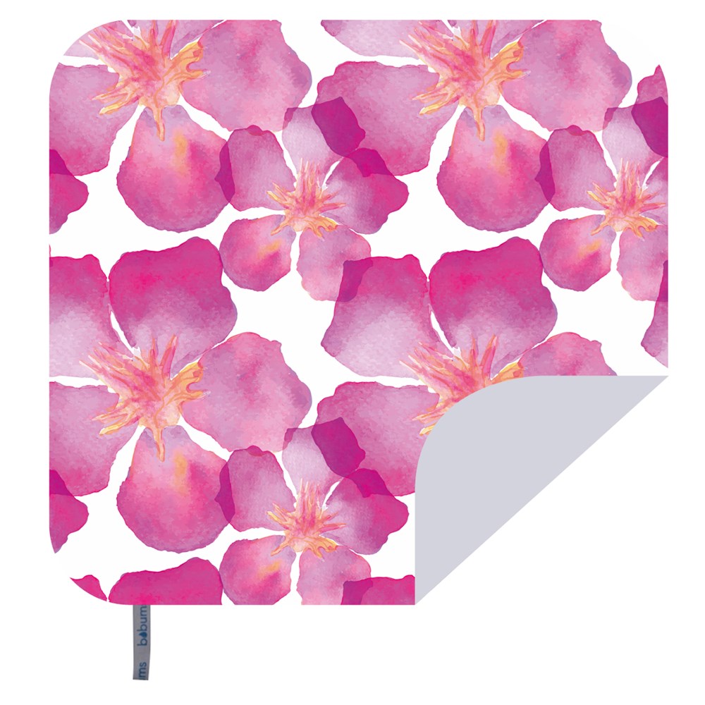 Microfibre - Towel 4 Two - Printed Beach Blanket - Pink Flower Petals ...