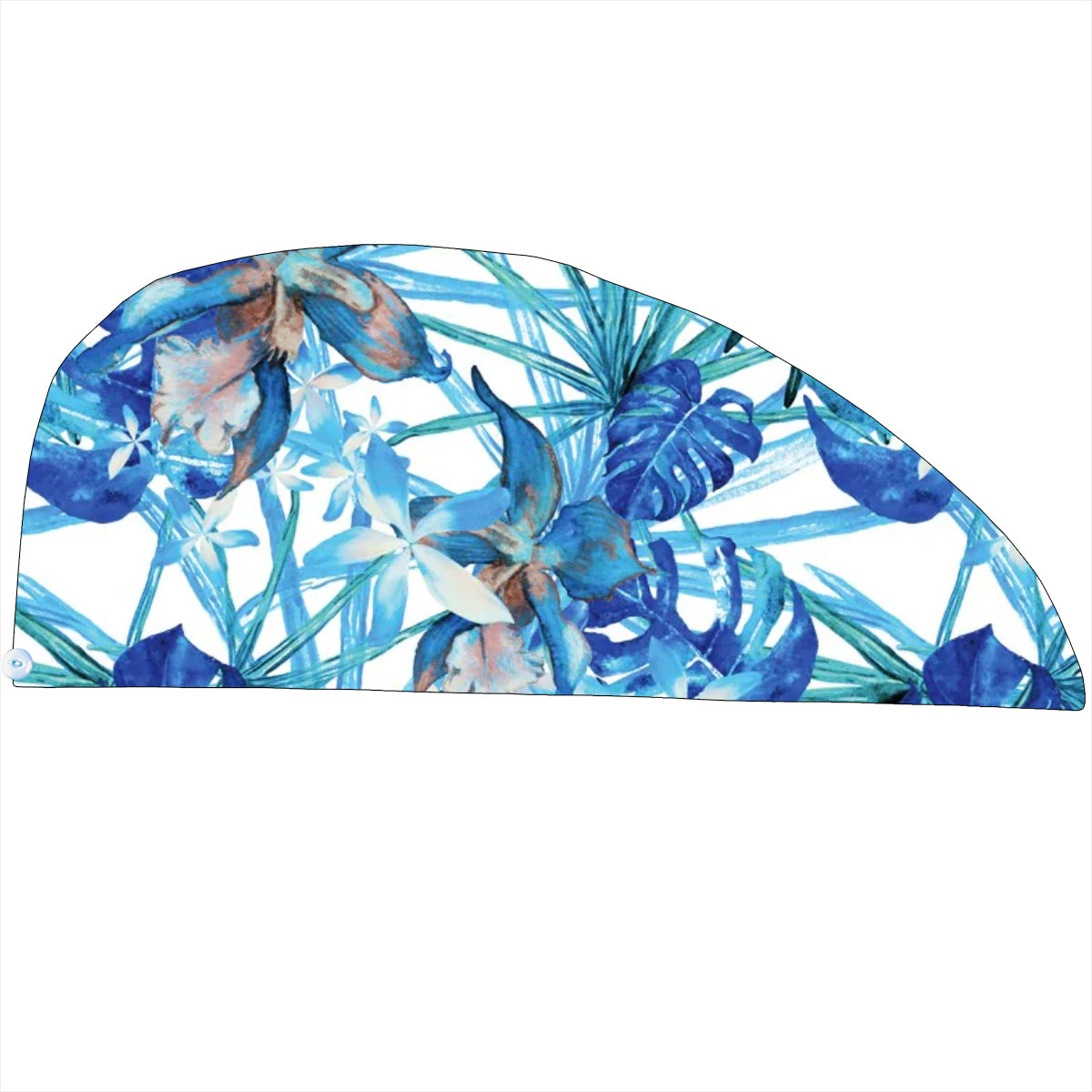 Microfibre Printed Head Towel - Blue Veins – bobums